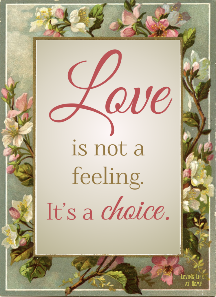 The Choice is Yours - Loving Life at Home